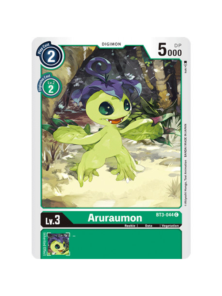 BT3-044 C Aruraumon Digimon