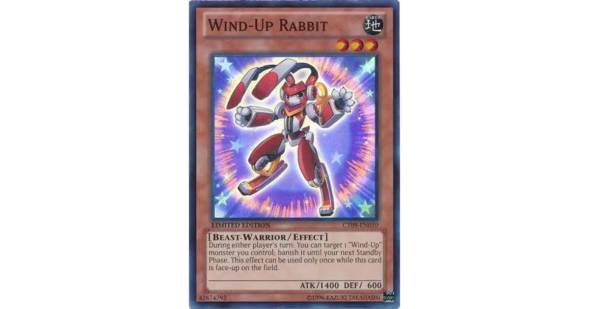 Wind-Up Rabbit - CT09-EN010 - Super Rare