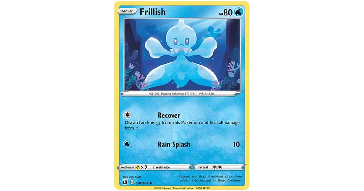 Frillish - 41/163 - Common