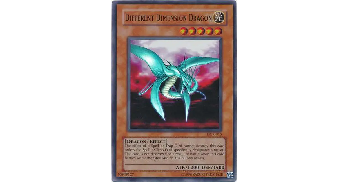 Different Dimension Dragon - DCR-015 - Super Rare Unlimited