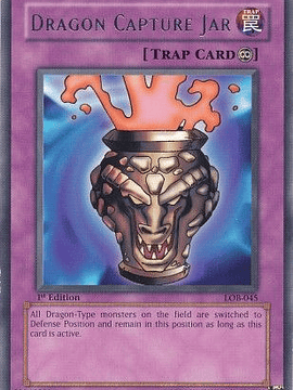 Dragon Capture Jar - LOB-EN045 - Rare (25th)