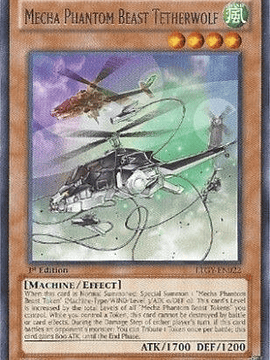 Mecha Phantom Beast Tetherwolf - LTGY-EN022 - Rare Unlimited