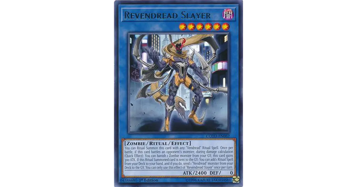 Revendread Slayer - cotd-en082 - Rare 1st Edition