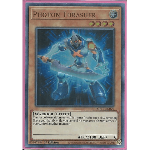 Photon Thrasher - GFTP-EN079 - Ultra Rare 1st Edition