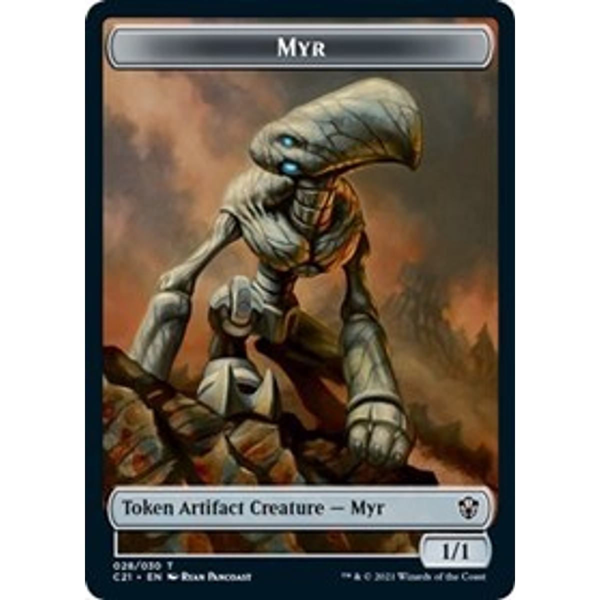 Myr // Treasure Double-sided Token