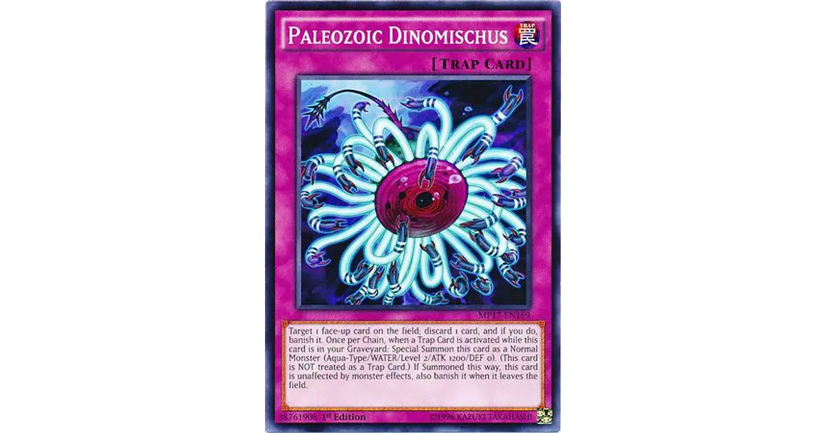 Paleozoic Dinomischus - MP17-EN169 - Common 1st Edition