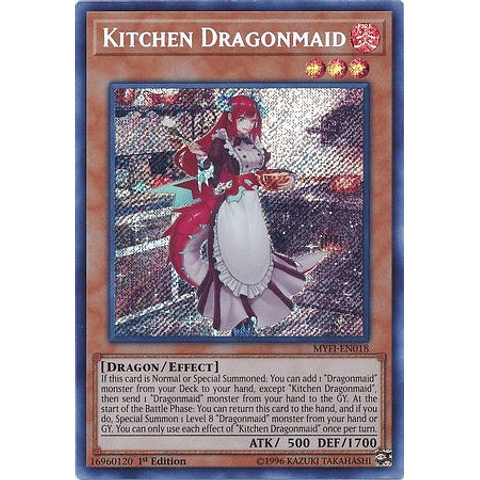 Kitchen Dragonmaid - MYFI-EN018 - Secret Rare 1st Edition