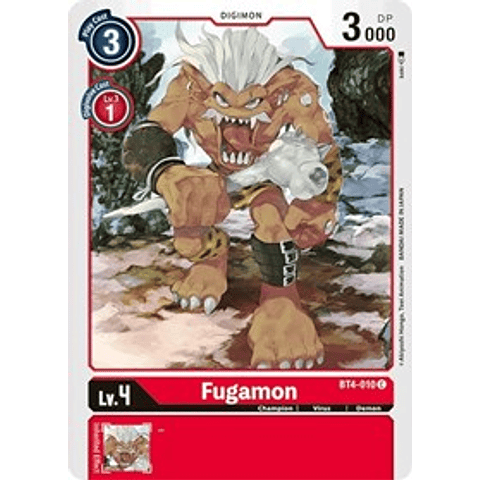 BT4-010 C Fugamon Digimon