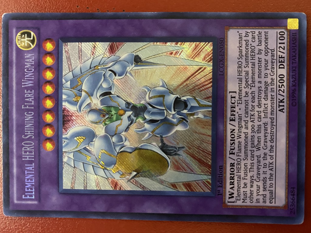 Elemental Hero Shining Flare Wingman - LCGX-EN050 - Secre...