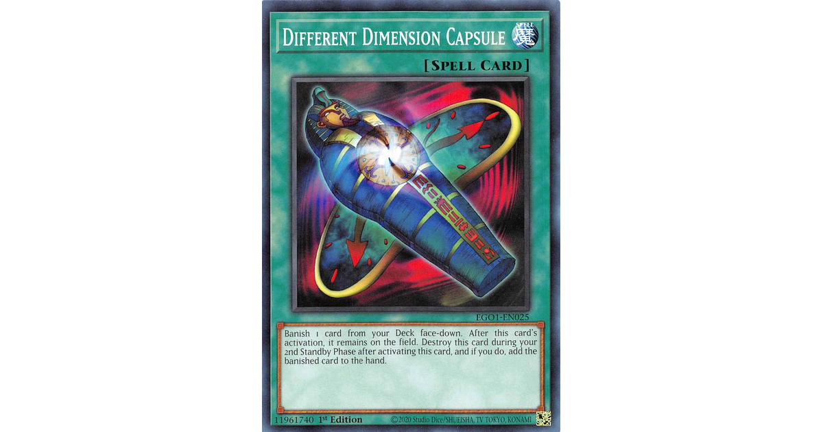 Different Dimension Capsule - EGO1-EN025 - Common 1st Edi...