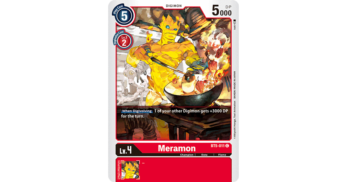 BT5-011 C Meramon (Digimon)