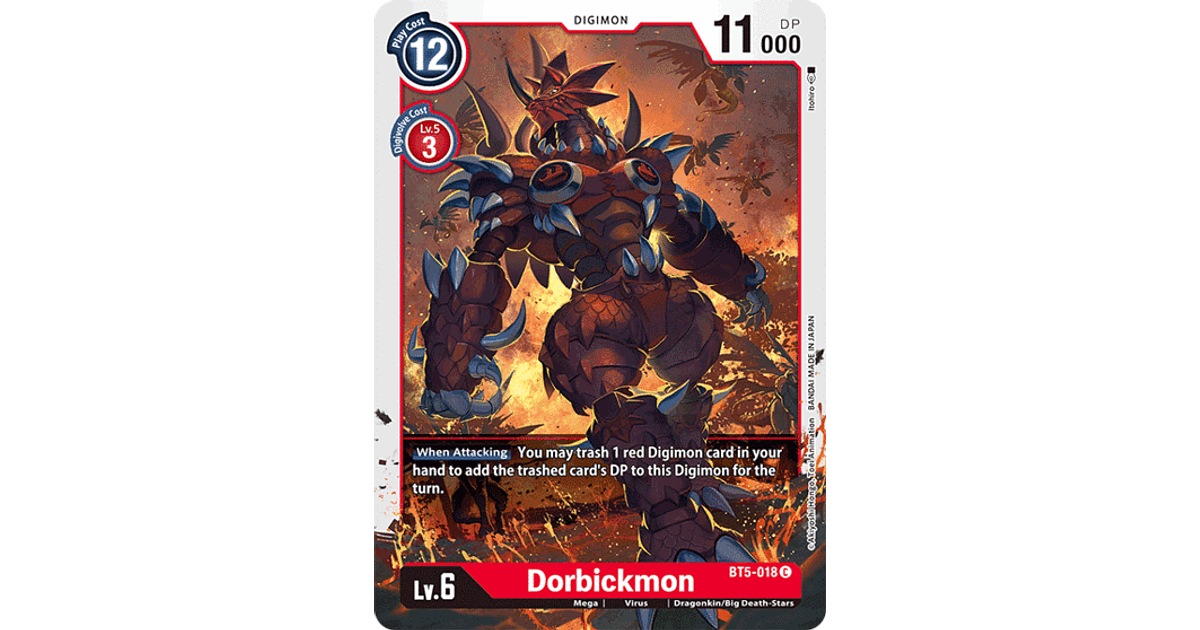 BT5-018 C Dorbickmon (Digimon)