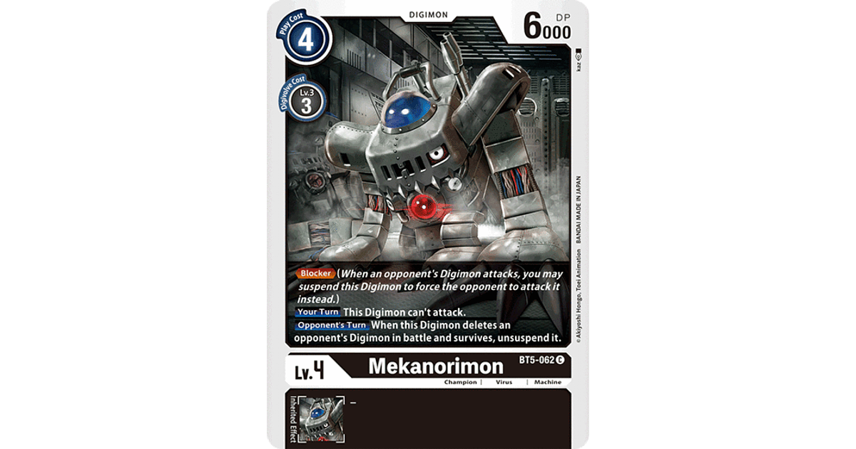 BT5-062 C Mekanorimon (Digimon)