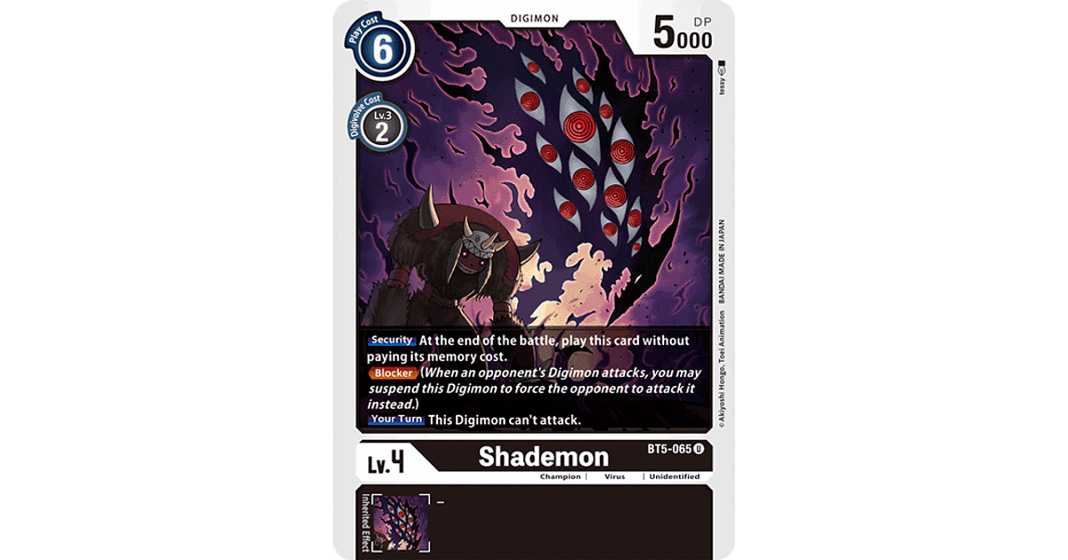 BT5-065 U Shademon (Digimon)