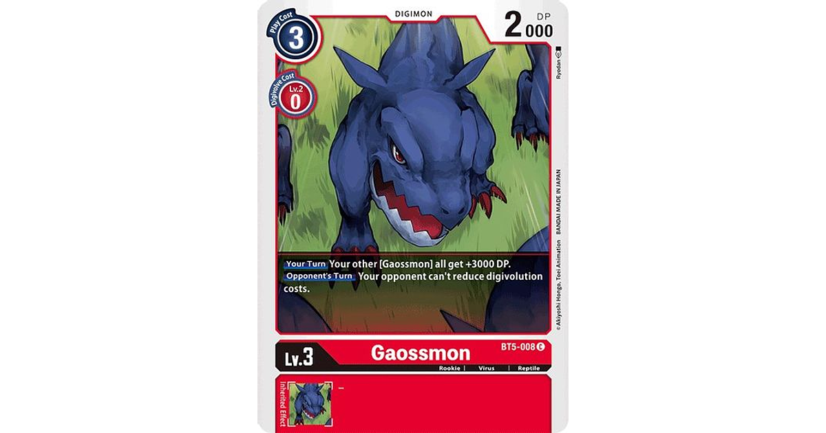 BT5-008 C Gaossmon (Digimon)
