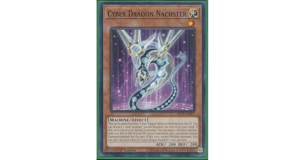 Cyber Dragon Nachster - SDCS-EN007 - Common 1st Edition