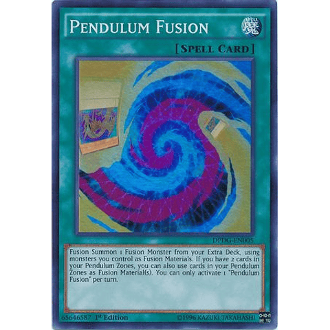 Pendulum Fusion - DPDG-EN005 - Super Rare 1st Edition