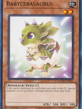 Babycerasaurus - WISU-EN013 - Rare 1st Edition