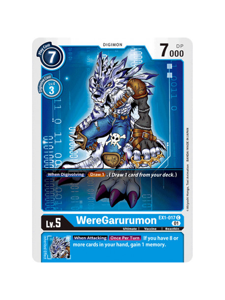 EX1-017 C WEREGARURUMON