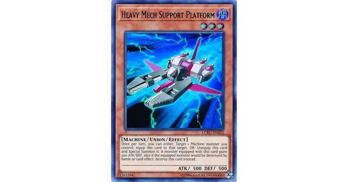 Heavy Mech Support Platform - LCKC-EN022 - Ultra Rare Unl...