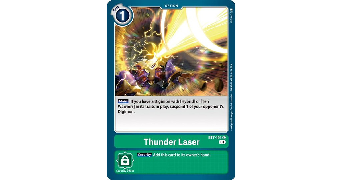 BT7-101 C Thunder Laser