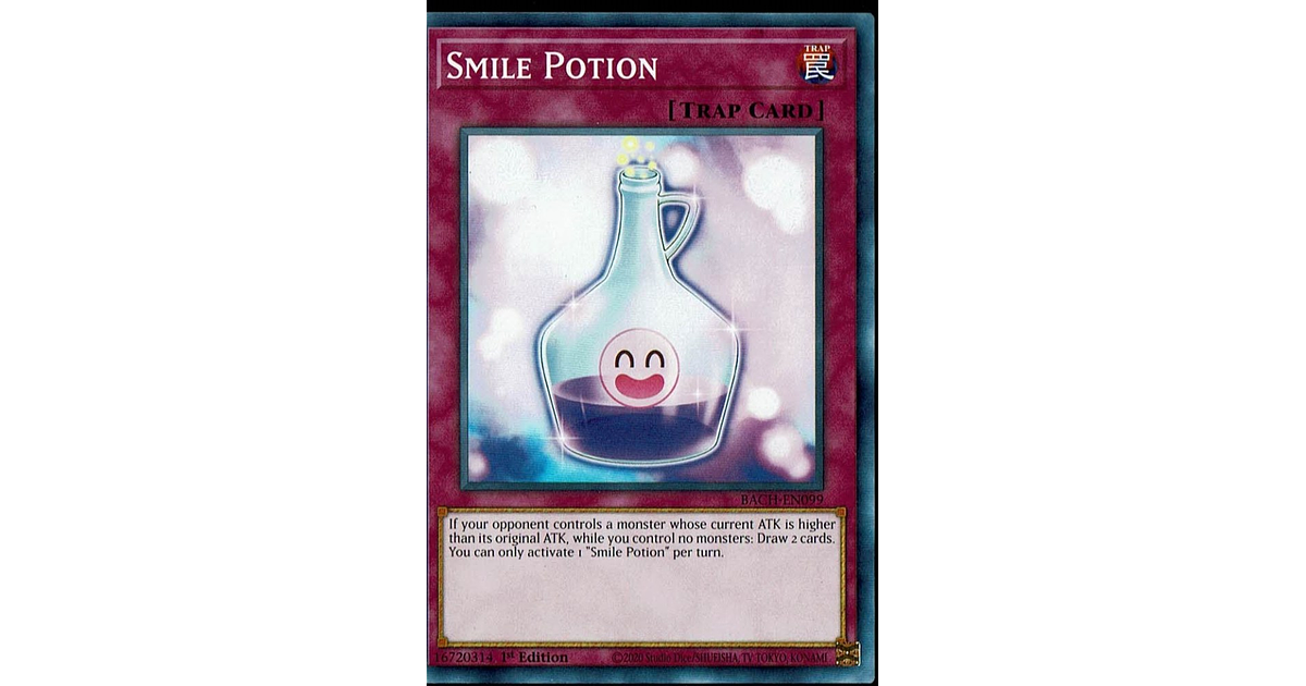 Smile Potion - BACH-EN099 - Common 1st Edition
