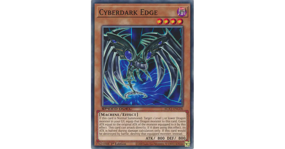 Cyberdark Edge - SGX1-ENG06 - Common 1st Edition