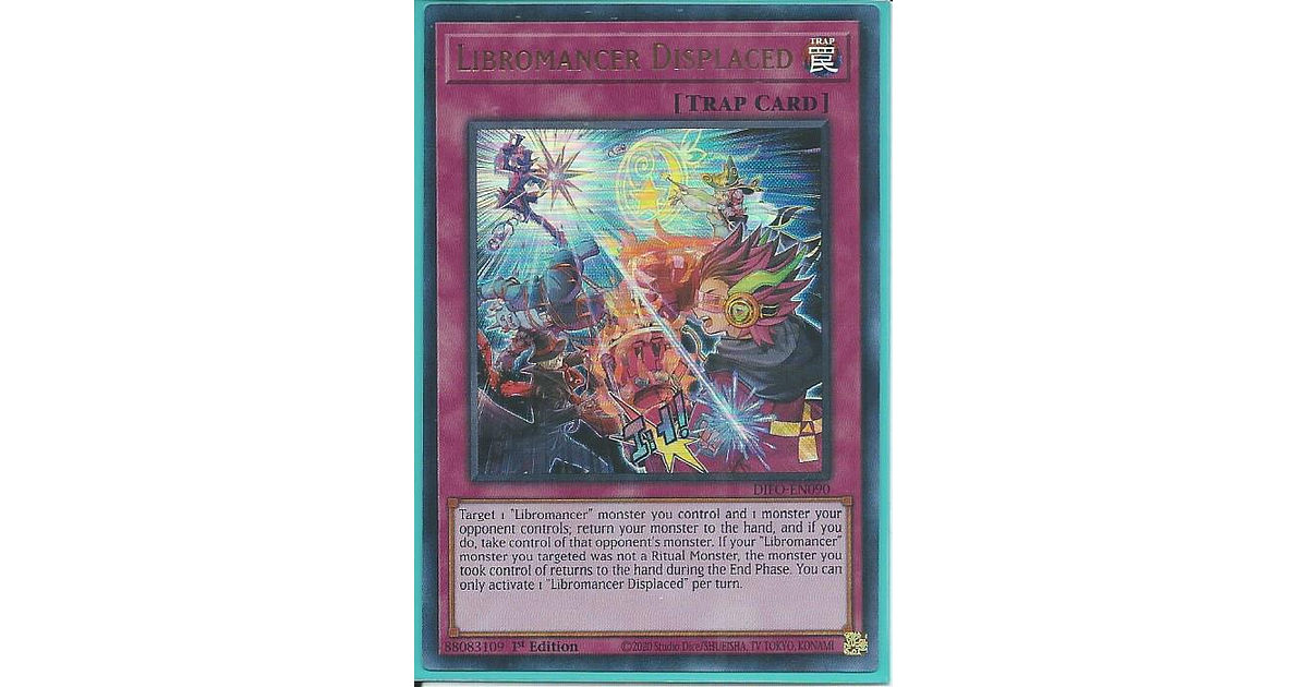 Libromancer Displaced - DIFO-EN090 - Ultra Rare 1st Edition
