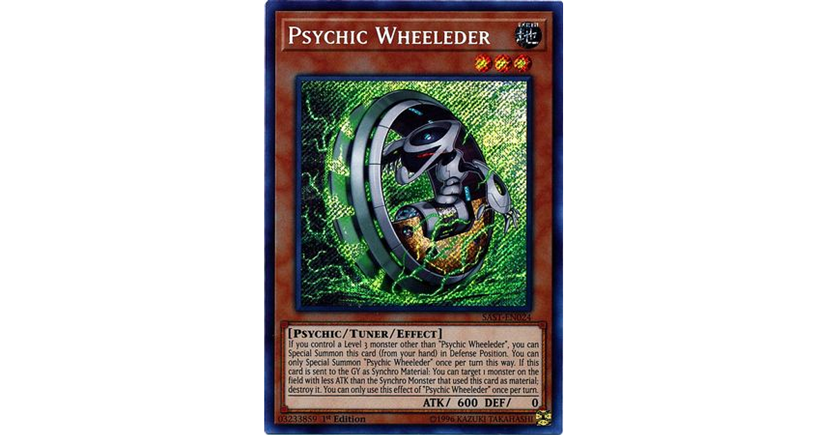 Psychic Wheeleder - SAST-EN024 - Secret Rare 1st Edition