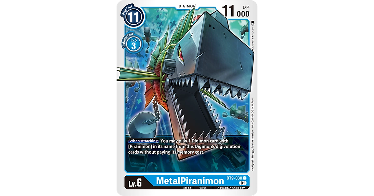 BT9-030 C MetalPiranimon