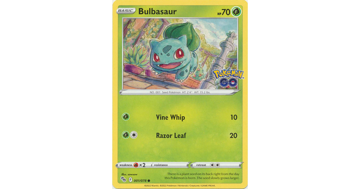Bulbasaur - 001/078 - Common
