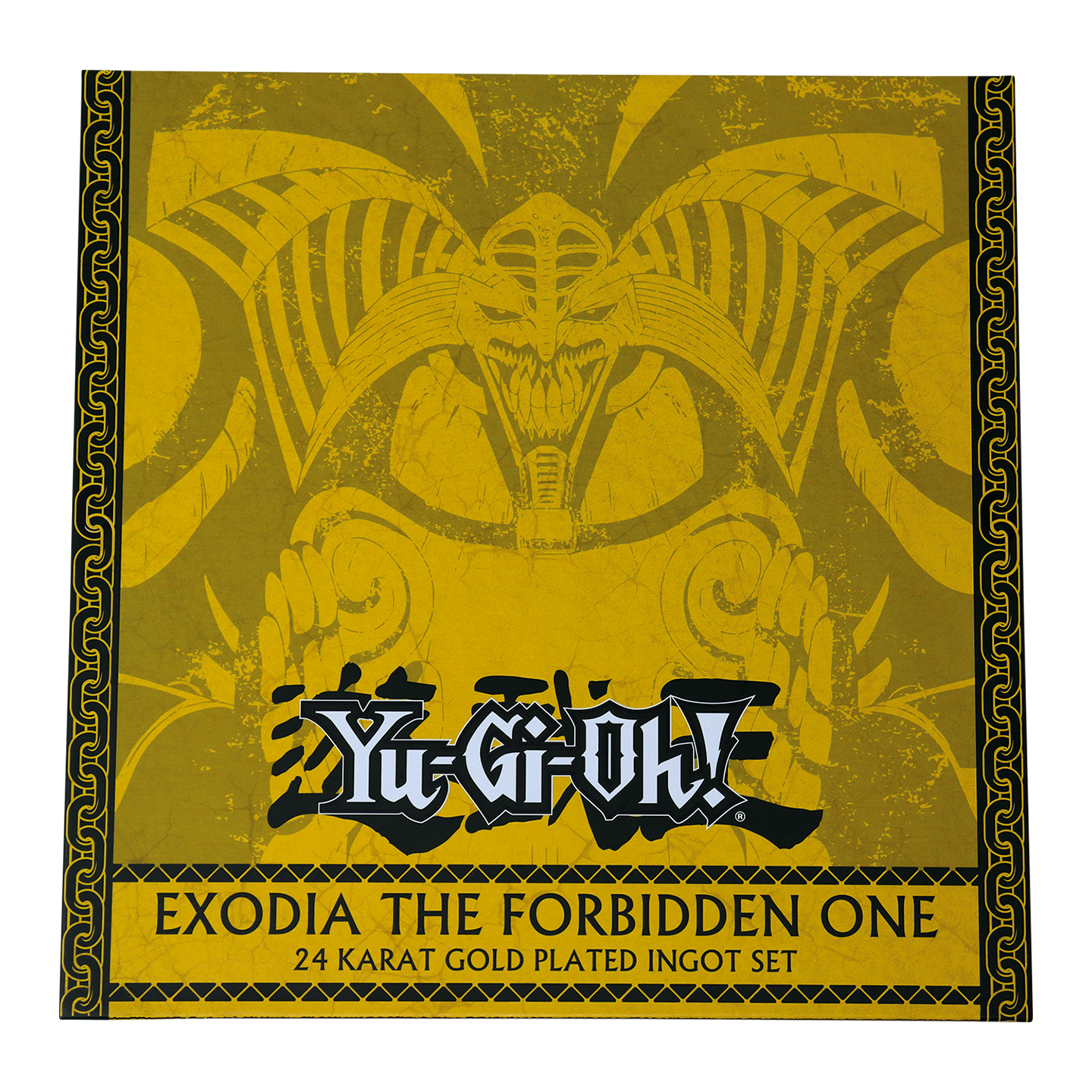 Exodia the Forbidden One 24k Gold Plated Ingot Set