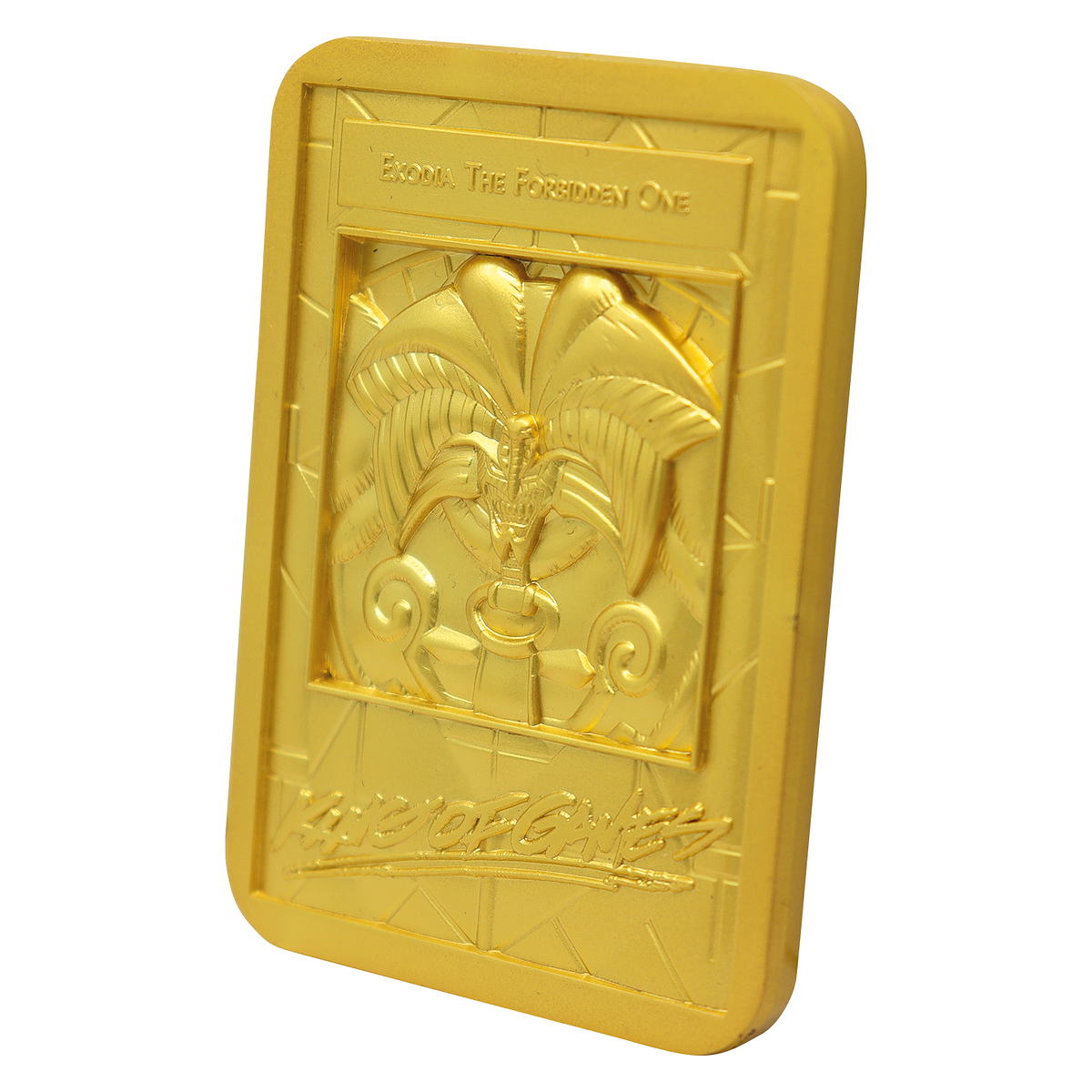 Exodia the Forbidden One 24k Gold Plated Ingot Set