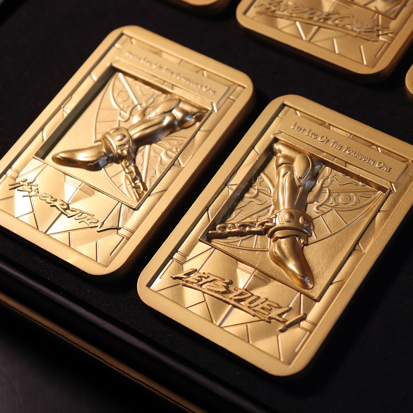 Exodia the Forbidden One 24k Gold Plated Ingot Set