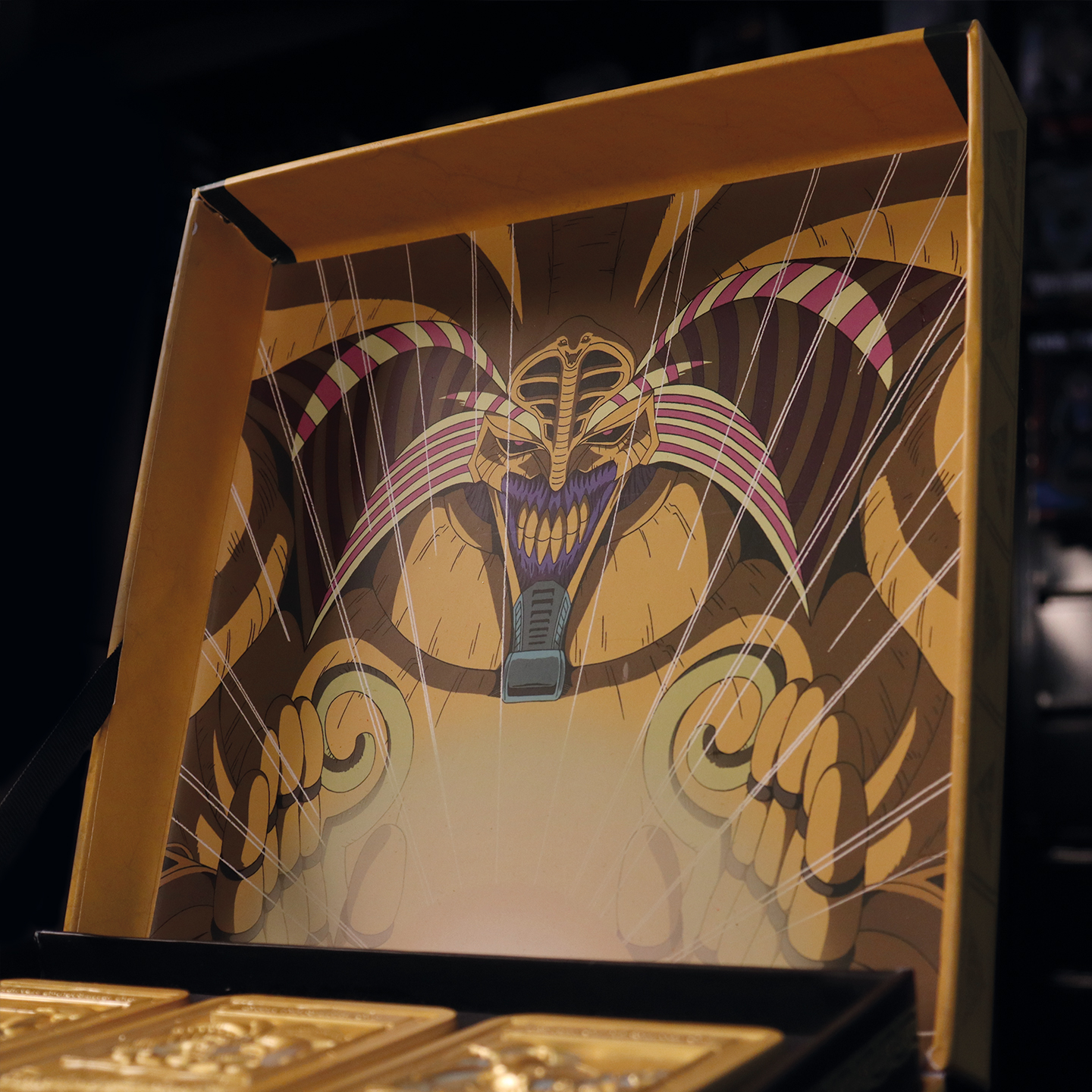 Exodia the Forbidden One 24k Gold Plated Ingot Set