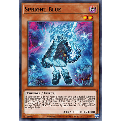 Spright Blue - POTE-EN003 - Secret Rare 1st Edition