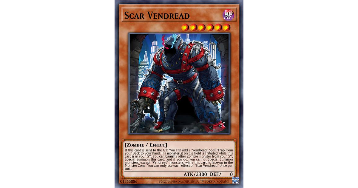 Scar of the Vendread - POTE-EN024 - Common 1st Edition