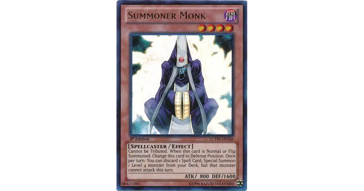 Summoner Monk - LCYW-EN166 - Ultra Rare 1st Edition
