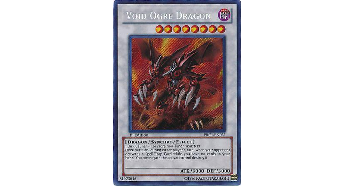Void Ogre Dragon - PRC1-EN021 - Secret Rare
