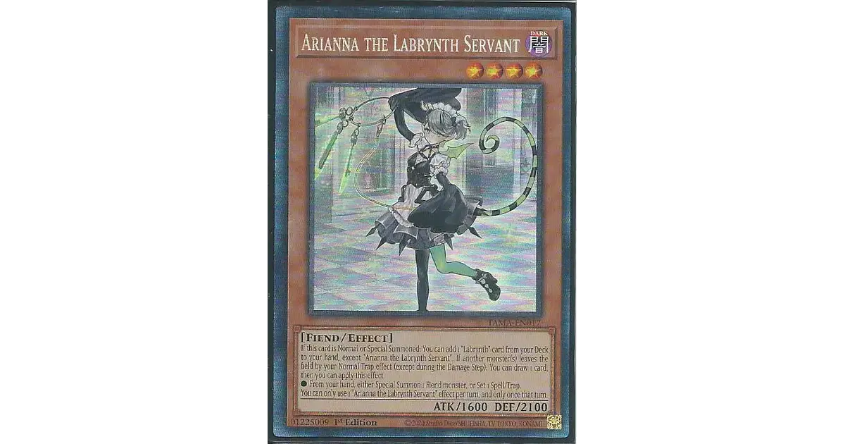 Arianna the Labrynth Servant - TAMA-EN017 - Collector's R...