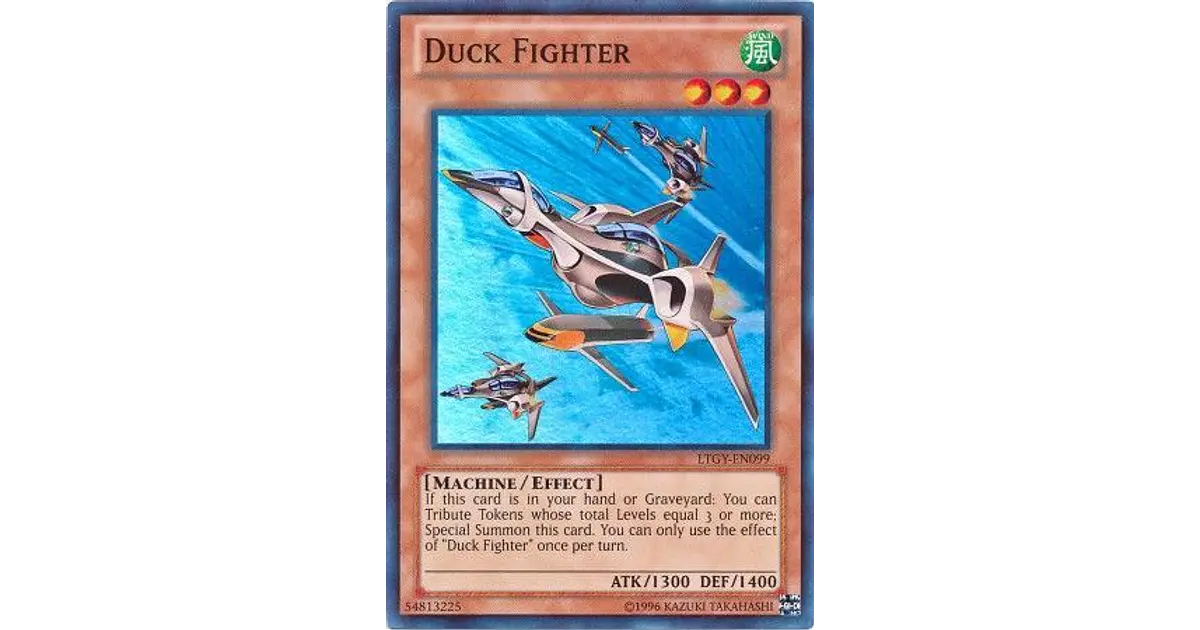 Duck Fighter - LTGY-EN099 - Super Rare Unlimited