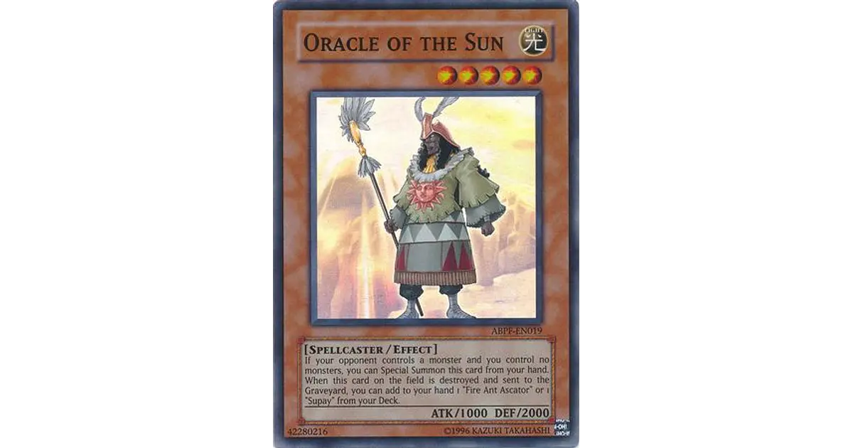 Oracle of the Sun - ABPF-EN019 - Super Rare Unlimited