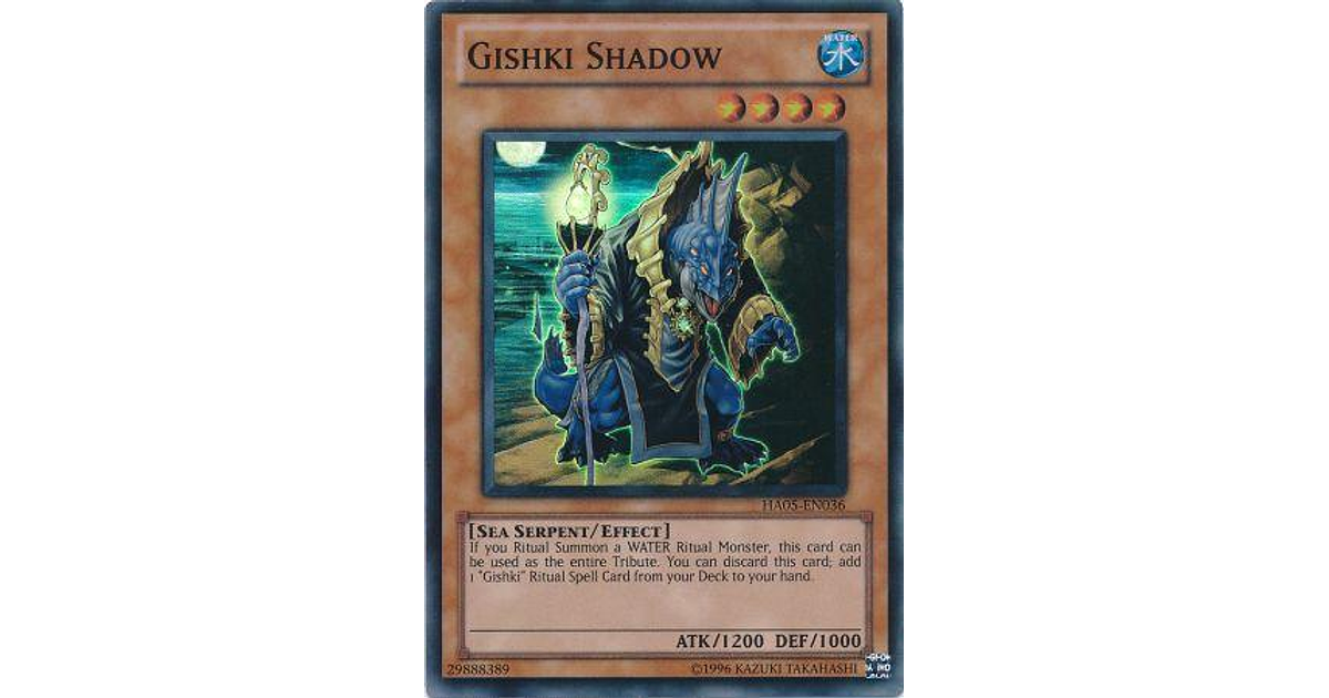 Gishki Shadow - HA05-EN036 - Super Rare Unlimited Edition