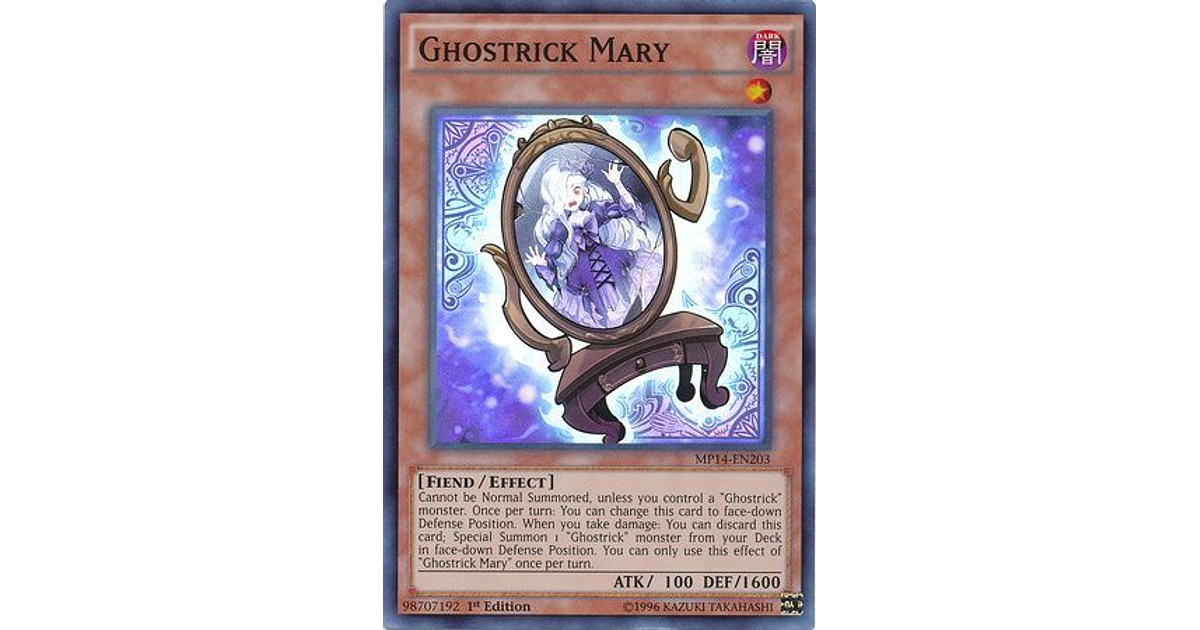 Ghostrick Mary - MP14-EN203 - Super Rare 1st Edition
