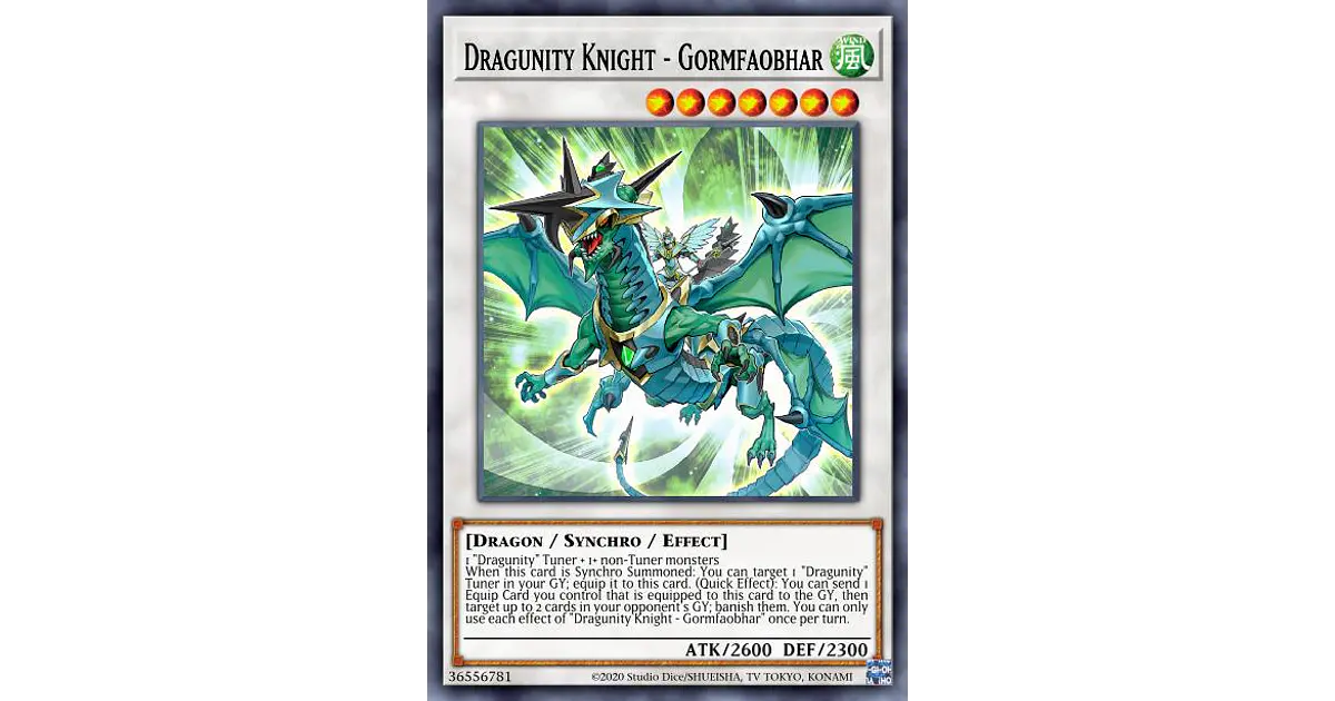 Dragunity Knight - Gormfaobhar - MP22-EN025 - Common 1st ...