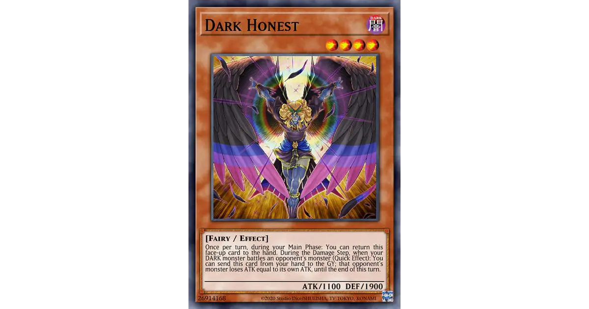 Dark Honest - MP22-EN068 - Ultra Rare 1st Edition