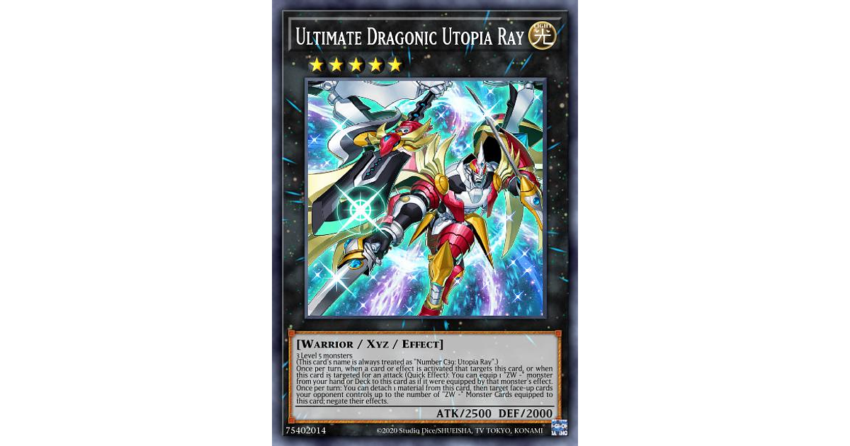 Ultimate Dragonic Utopia Ray - MP22-EN081 - Prismatic Sec...