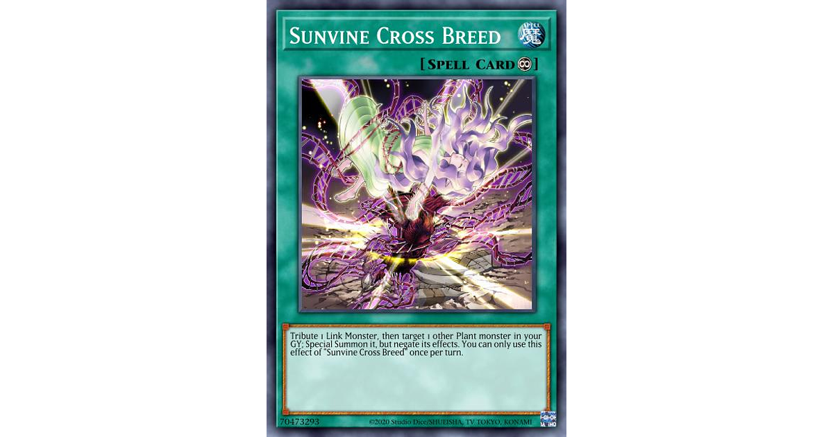 Sunvine Cross Breed - MP22-EN116 - Super Rare 1st Edition