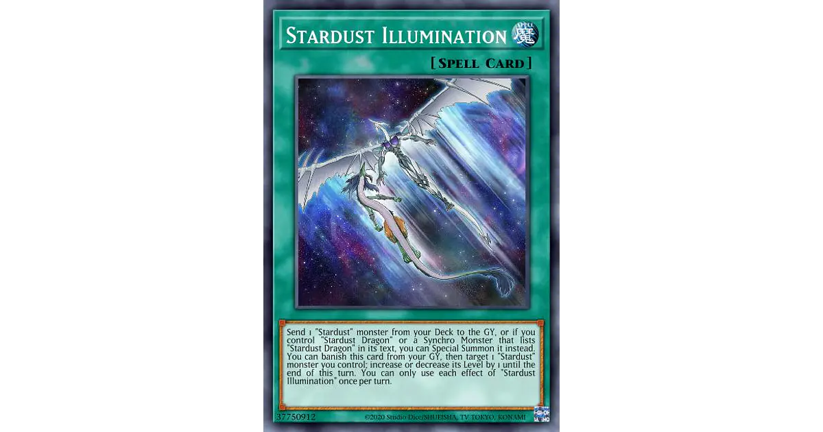 Stardust Illumination - MP22-EN152 - Rare 1st Edition