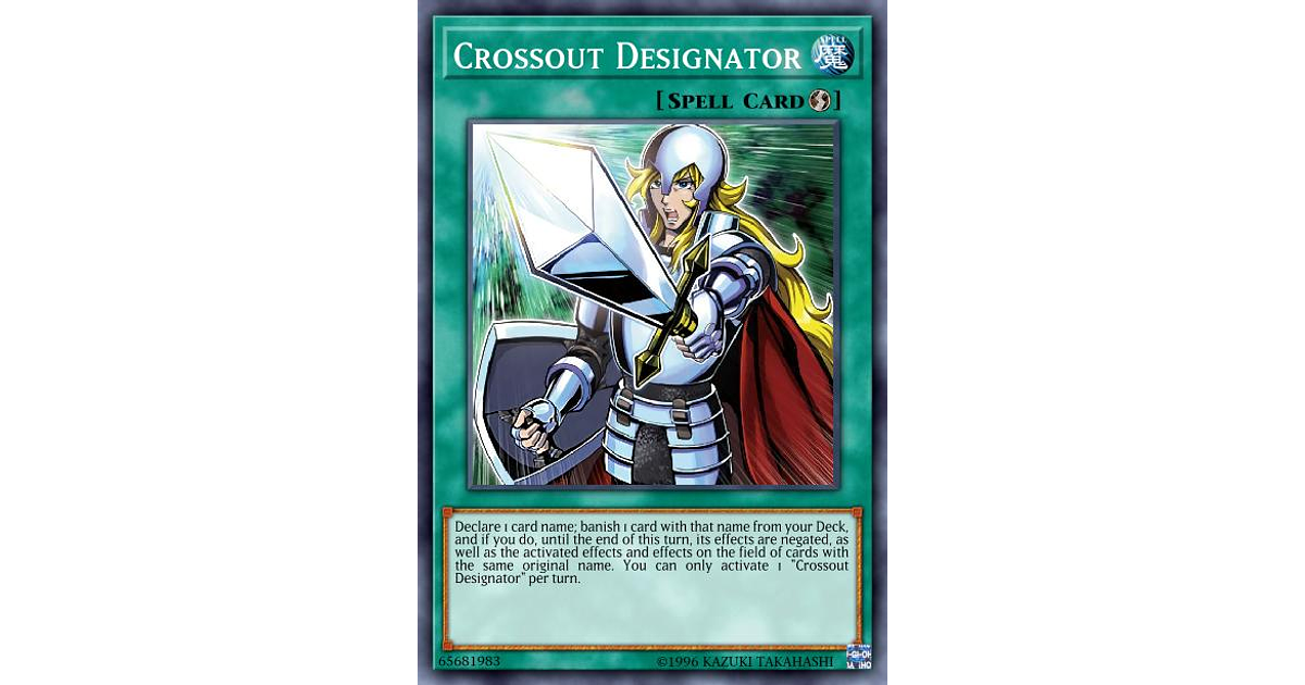 Crossout Designator - MP22-EN265 - Prismatic Secret Rare ...